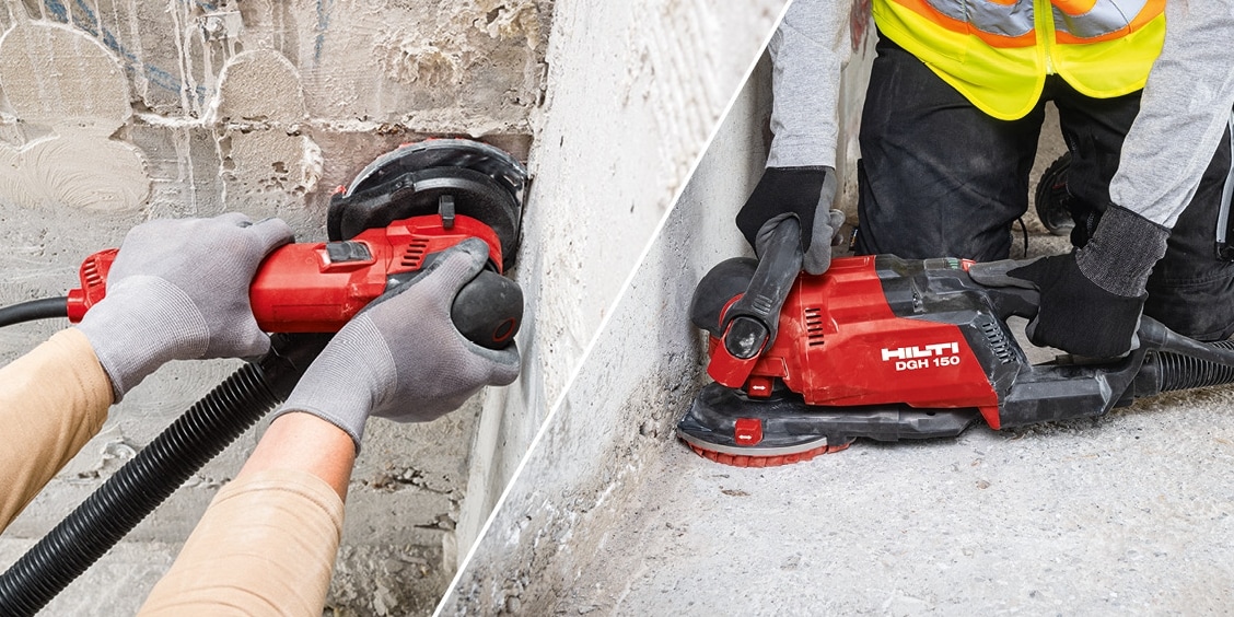 DGH 130 and DGH 150 Diamond Grinding Tools - Hilti Corporation